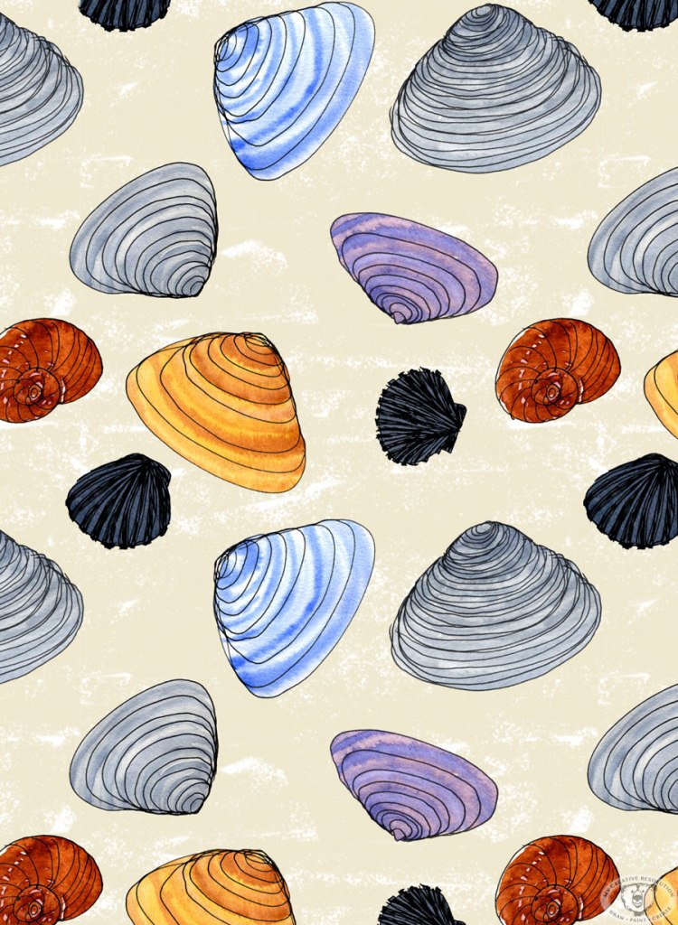 A pattern for July – Seashells