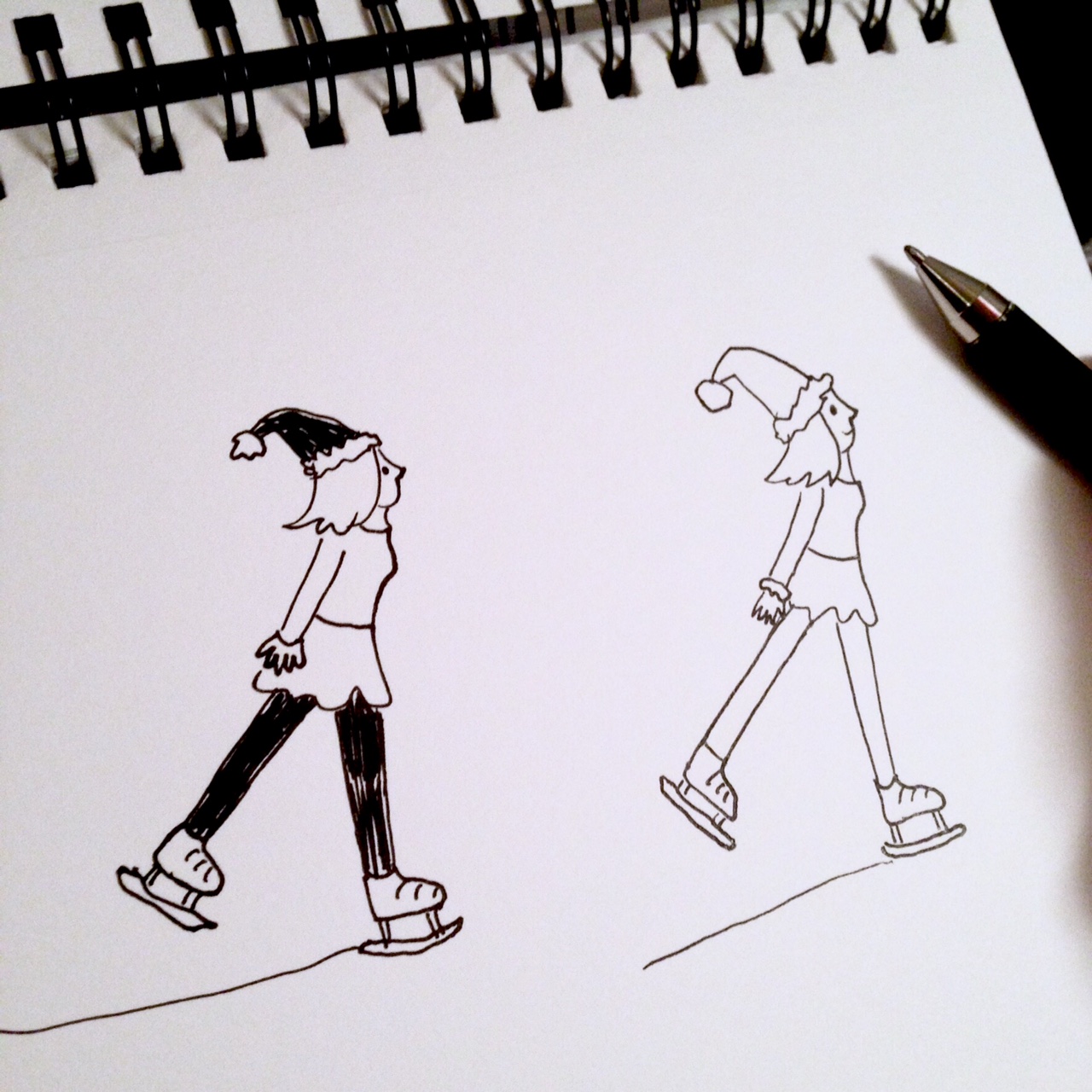 Just 5 minutes of sketching