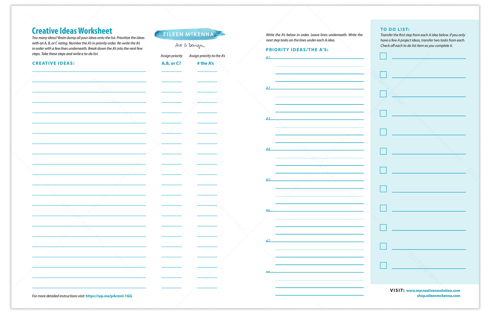 Too Many Creative Ideas? Here’s How to Gain Focus.